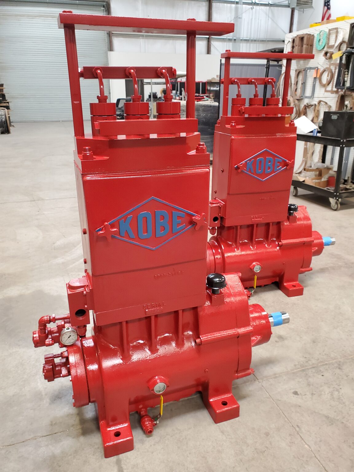 Kobe Triplex Pumps - Paradigm Hydraulics